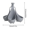 LLDYYDS 4 Holes Silicone Egg Boiler Ramekins for Air Fryer Microwave ...