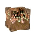 Cube Flower Sea DIY Craft Kit for Elegant Night Light Desktop Ornament ...