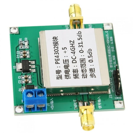 Henmomu PE4302,PE4302 Digital RF Attenuator Module RF High Linearity 0.5dB Stepping Module,RF ...