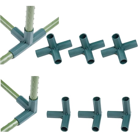 8PCS Frame Connectors Gardening Framework Building Connectors ...