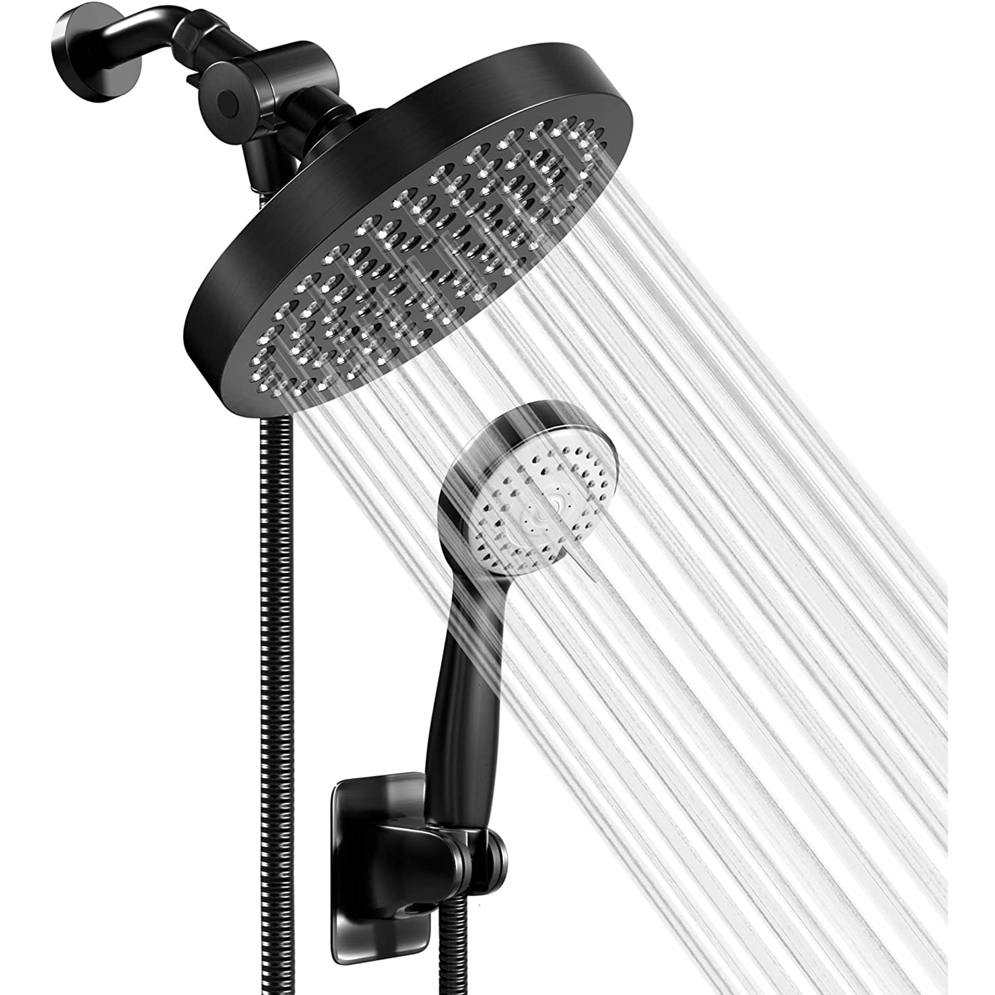 Exclusive Home Goods High Pressure Rainfall Shower Head and Handheld ...