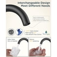 4 Inch Centerset Bathroom Faucet Black 2 Hole, Two Handle Matte Black ...
