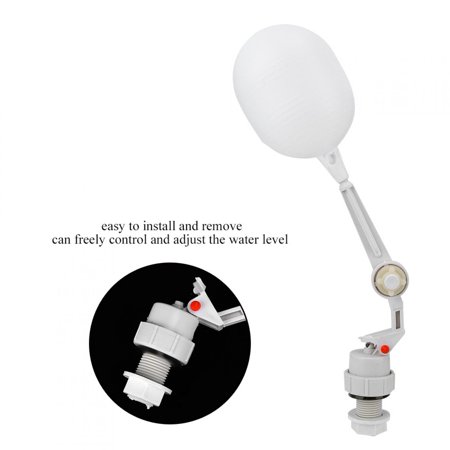 ANGGREK Water Tank Float Valve, Fill Feed Float Valve,2Pcs Plastic ...
