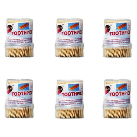 Toothpick 500 In 1 Pack (Pack of 6) By Purest | Walmart Canada