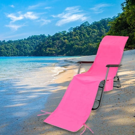 Lounge Chair Cover for Beach Sun Lounger Swimming Garden Holidays ...