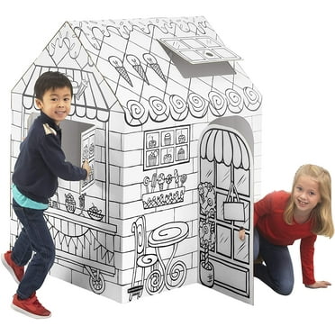 Color Your Own Castle Playhouse - Craft Kits - 1 Piece - Walmart.com