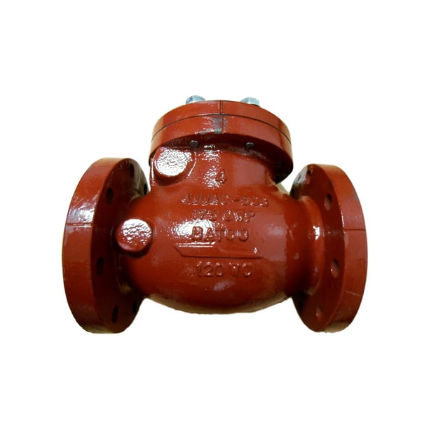 Matco AWWA-C508 Cast Iron Flange Swing Check Valve Assy Series 8700 10K PSI - Walmart.com