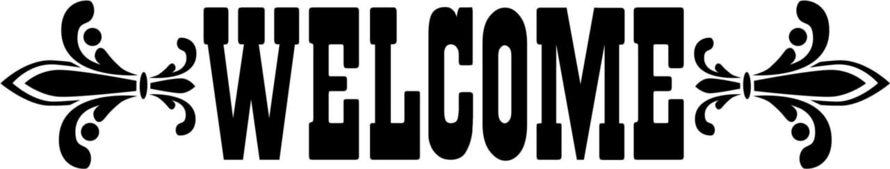 Custom Wall Decal Welcome Picture Art Living Room Sticker Vinyl Wall ...