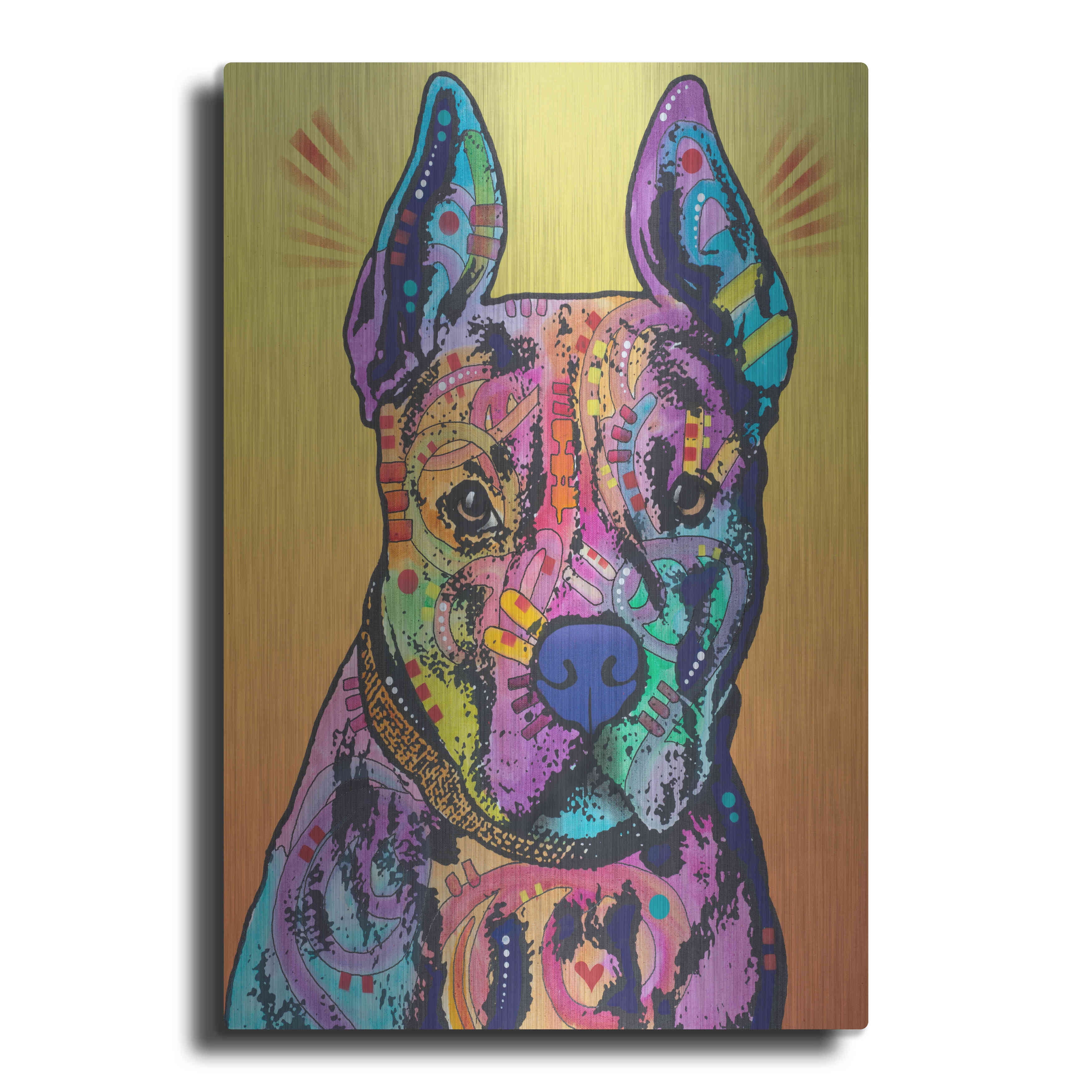 Luxe Metal Art 'Bugsy 2' by Dean Russo, Metal Wall Art, 16"x24 ...
