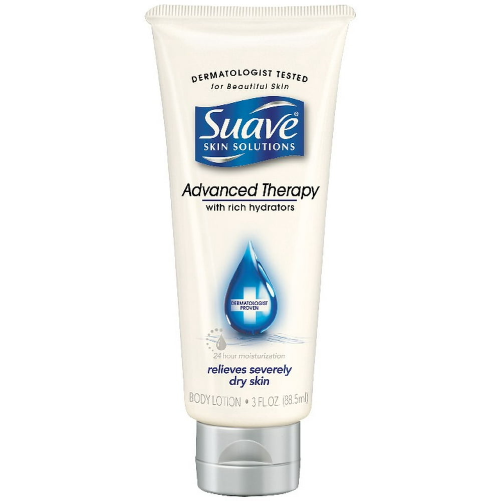 Suave Hand & Body Care Advanced Therapy 3 FO - Walmart.com - Walmart.com