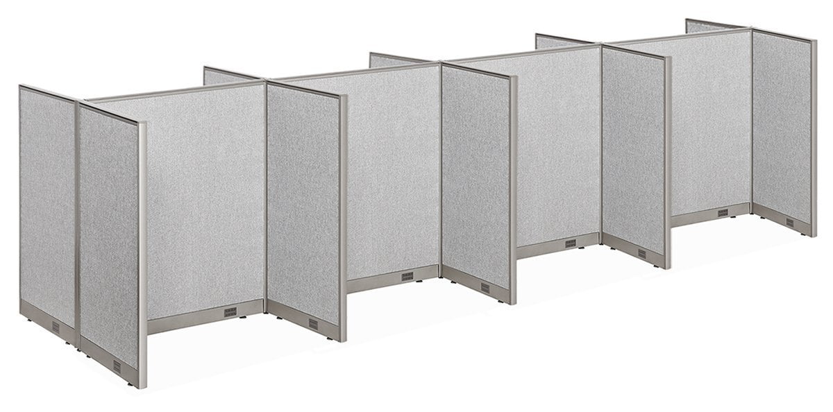 GOF Office Cubicle, Double 8 Stations 60D x 192W x 60H / Office ...