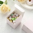 Efavormart 100 pcs of 3x3x3 Blush Favor Candy Box for Candy Treat Gift ...