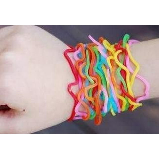 108 piece lof of assorted Shaped Rubber Bandz (like Silly Bandz) by ...