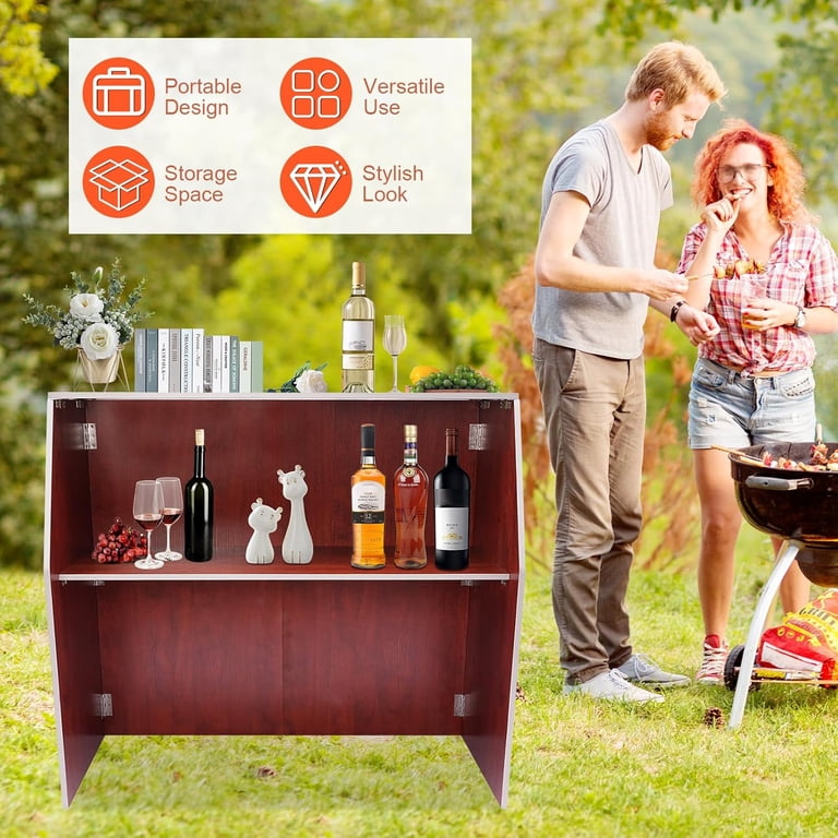 Portable Bar Cabinet Home Depot