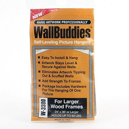 Wall Buddies Hanger for Large Wood Picture Frames - Set of 3 - Walmart.ca