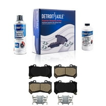 Detroit Axle - Front Brake Pads for Chevy GMC Silverado Sierra Suburban ...