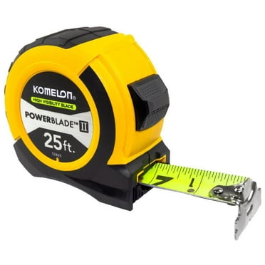 Komelon SM5425 25ft Speedmark Gripper Tape Measure - Walmart.com