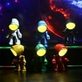 Lonely Robot Cartoon Cute Robot Design Companion Table Light, Mini ...