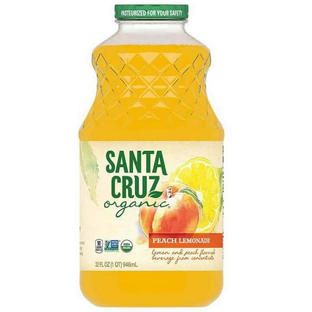 Santa Cruz - Santa Cruz Organic Peach Lemonade, 946ml - Walmart.ca