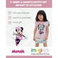 Disney Minnie Mouse Little Girls T-Shirt and Bike Shorts Twill Outfit ...