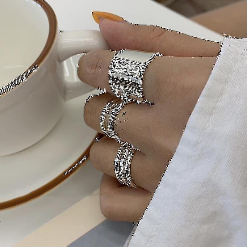 Click here for Vorcoy S925 Sterling Silver Rings For Women Korean... prices