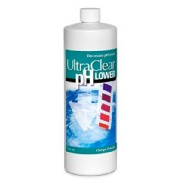 Ultra Clear 41190 Ultra Clear Ph Lower 32 Oz - Walmart.com - Walmart.com