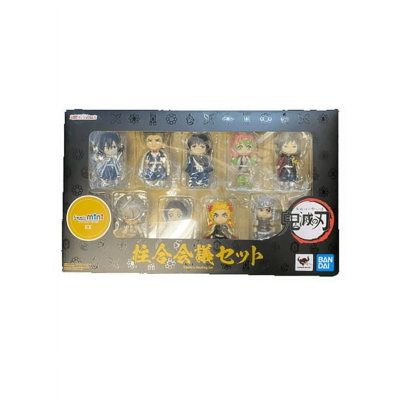 Premium BANDAI Demon Slayer Figuarts mini Hashira Meeting Set Kimetsu ...