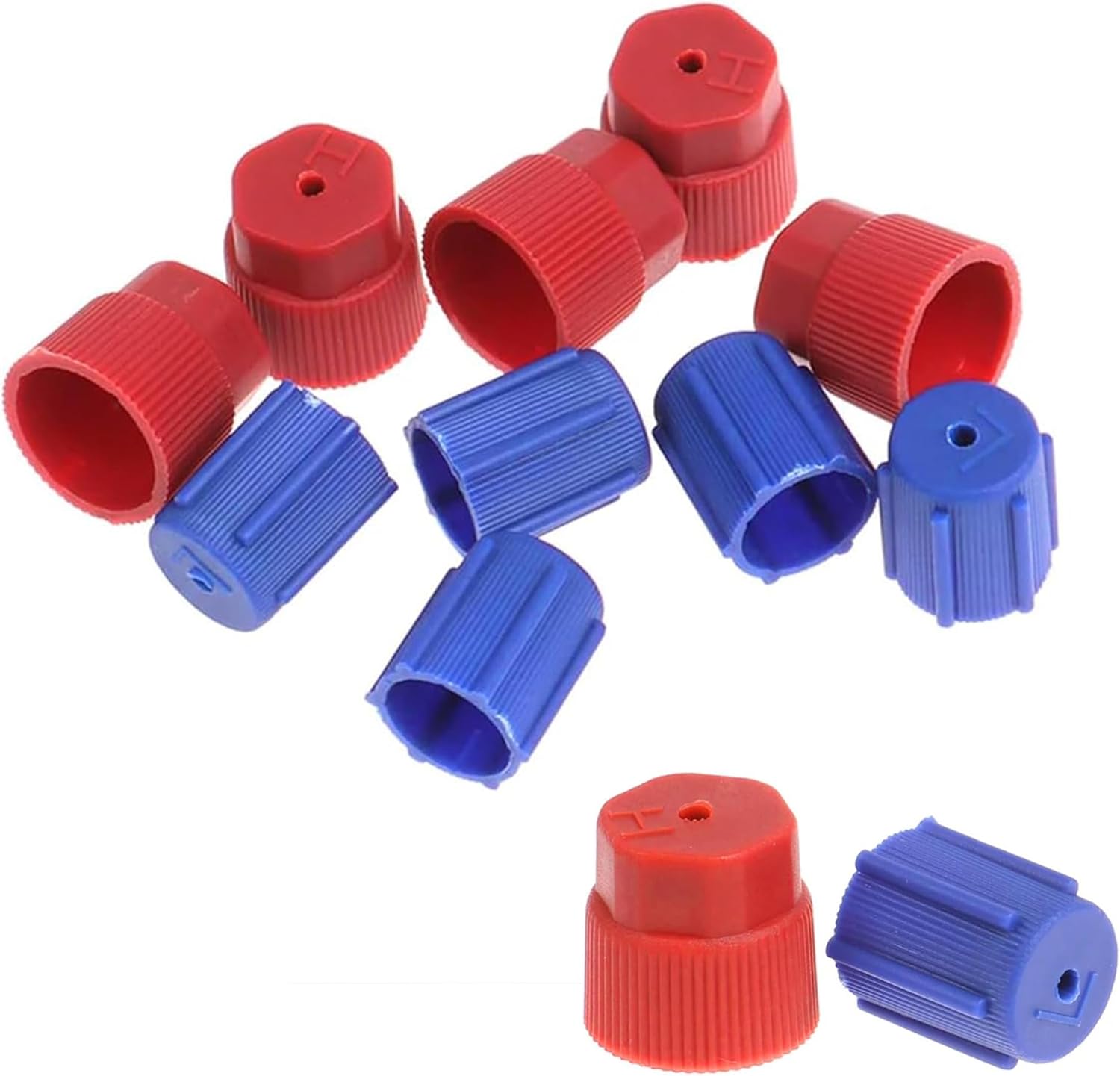 yeuweold 10 Pieces Car Air Conditioning Caps R134a Air Conditioning ...