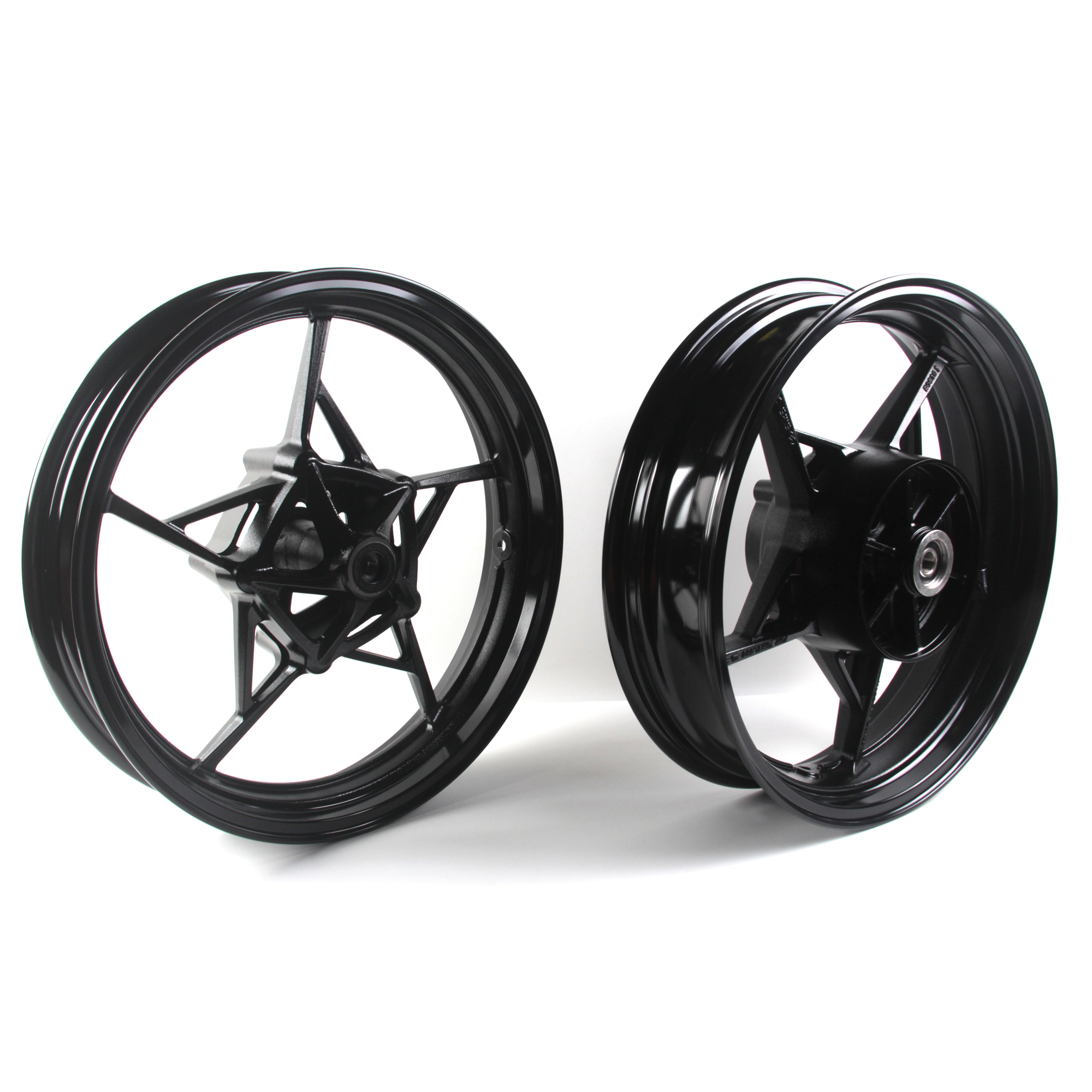 Arashi Front Rear Wheel Rims For Kawasaki Ninja 400 EX400 Z400 / ABS ...