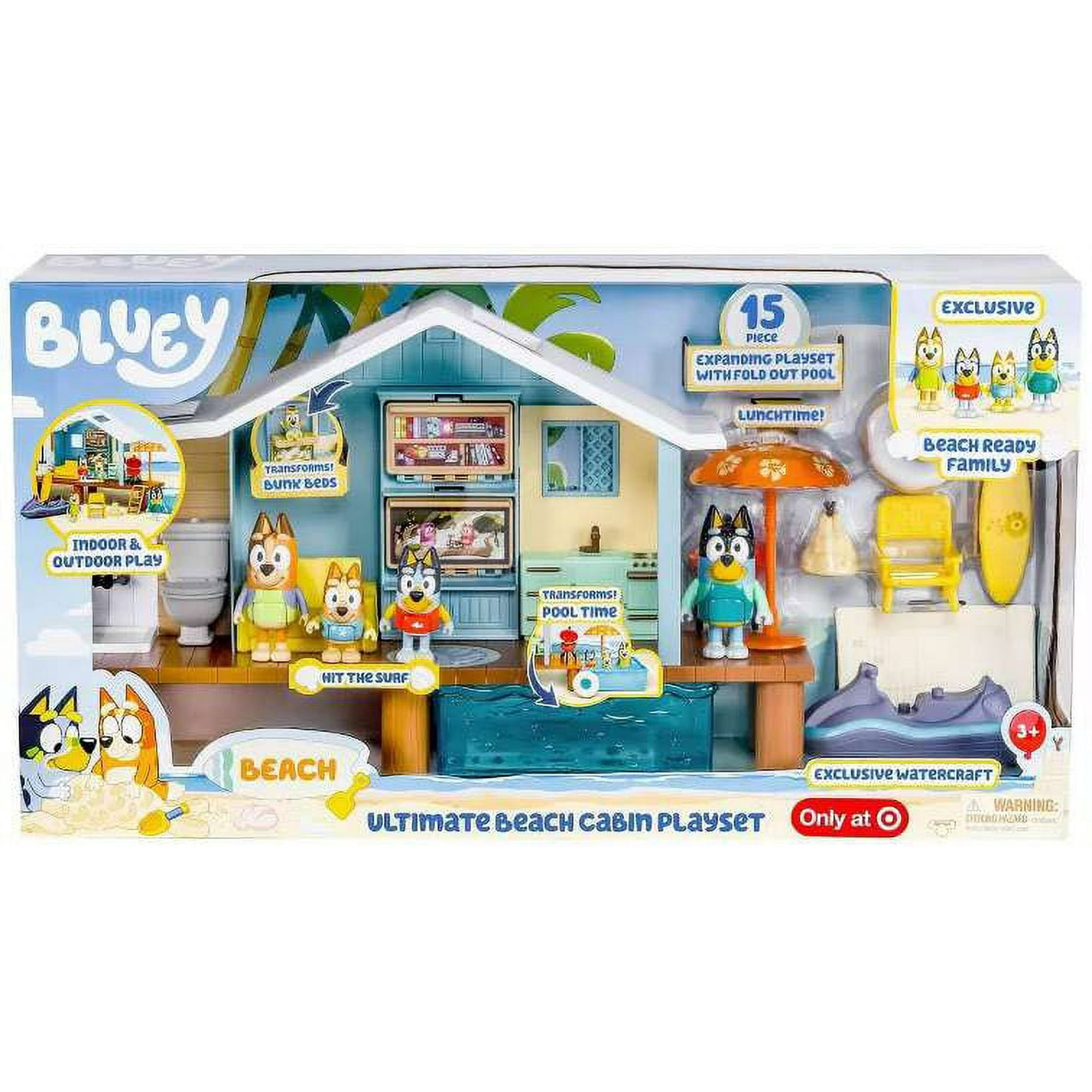 Click here for Bluey Moose Toys Family & Friends Ultimate Beach C... prices