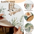 ARTSLION Elastic Tablecloth For Round Tables, Waterproof Tablecover For ...