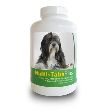 Healthy Breeds Pit Bull Multi-Tabs Vitamin Plus Chewable Tablets, 180 ...