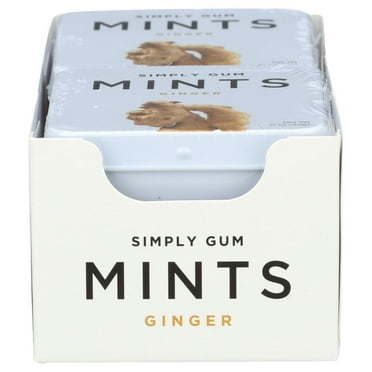 Simply Mints - Peppermint Natural Mints, 30g, Aspartame-Free, Gluten ...
