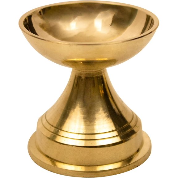 Kalsa Parai Puja Accessory Gifts Pooja Thali Om Gayatri Mantra Brass ...