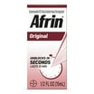 Afrin Severe Congestion Relief Nasal Spray, Menthol, No Drip, 2 Pack ...