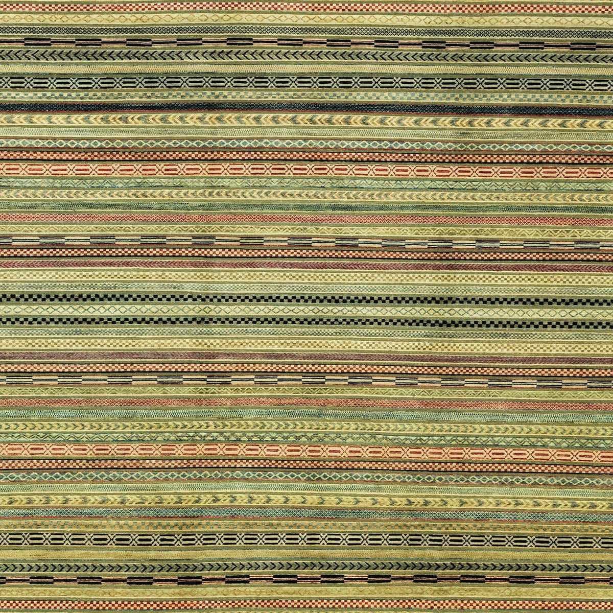 Ahgly Company Indoor Square Abstract Metallic Gold Abstract Area Rugs ...