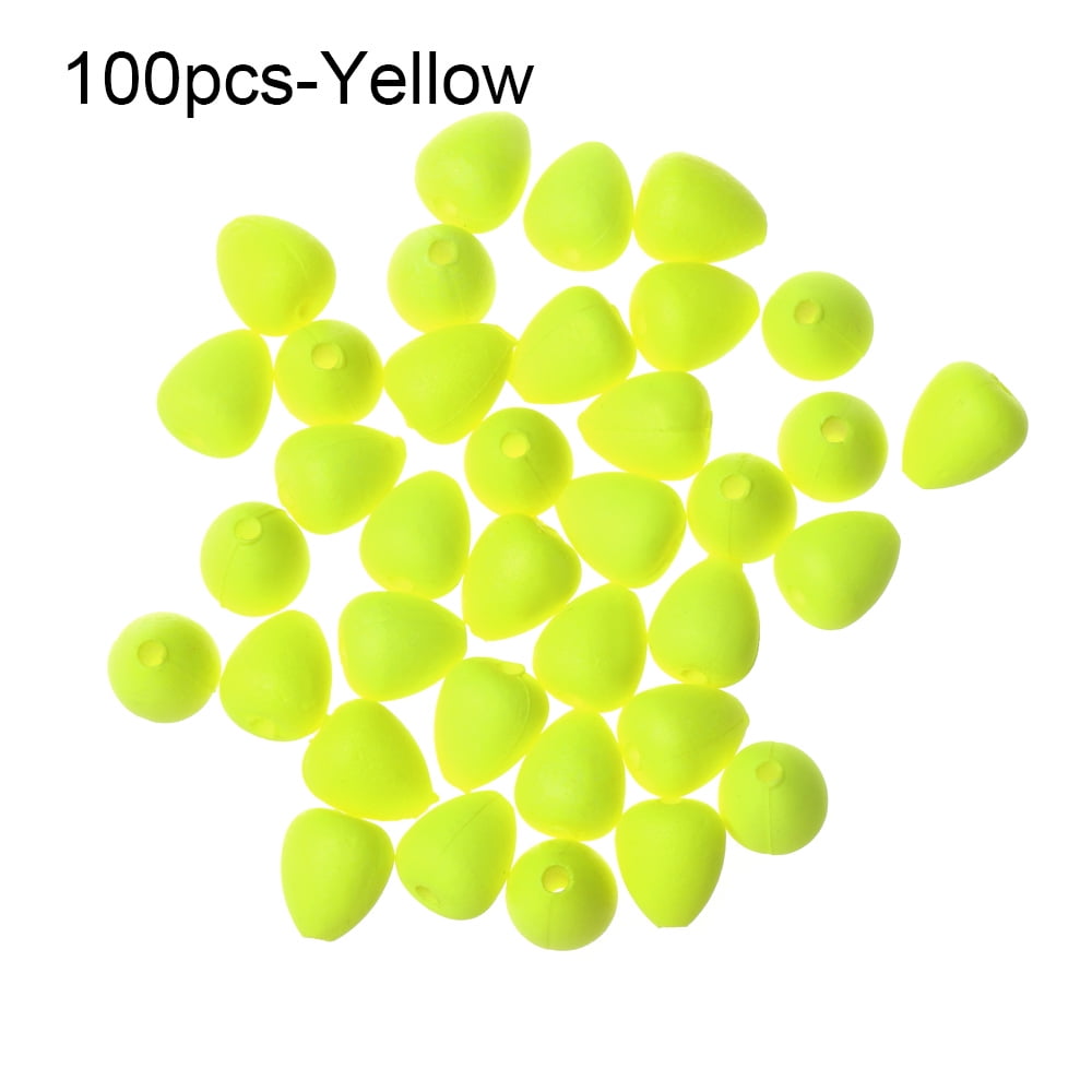 10/50/100Ppcs DIY Tool Red/Yellow Sensitive Float Tail Eye-catching ...