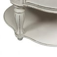 Beaumont Lane Round Cocktail Table in White Oak - Walmart.com