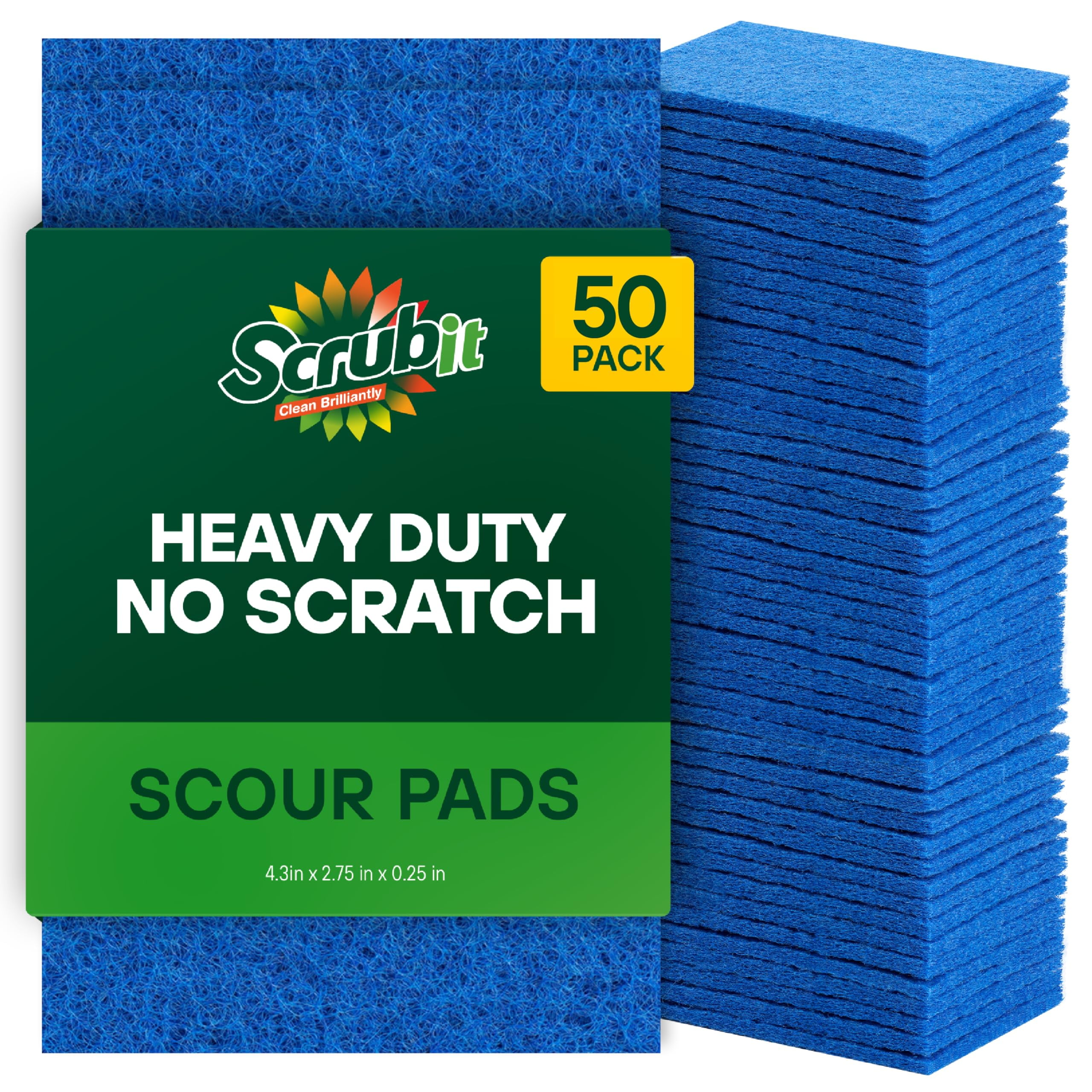 Estropajo SCRUBIT, resistente, para limpiar platos, paquete de 50 ...