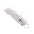 5 Inch Stainless Steel Buckle Door Lock Gate Locks - Walmart.com