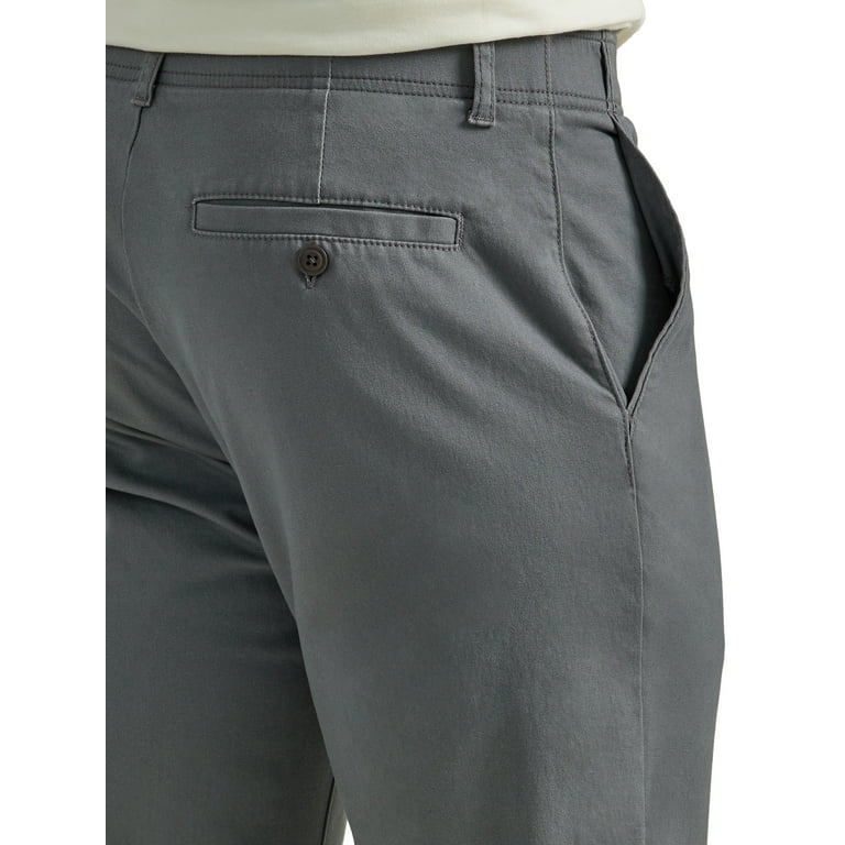 Lee® Men's Extreme Motion Flat Front Slim Straight Pant with Lee® Men's Extreme Motion Flat Front Slim Straight Pant with