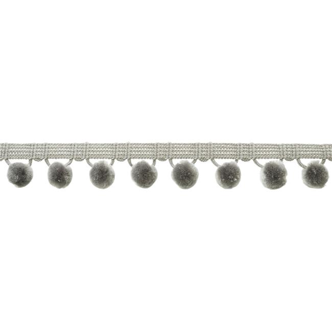 Simplicity Ball Fringe 1.125"X12yd-Grey - Walmart.com