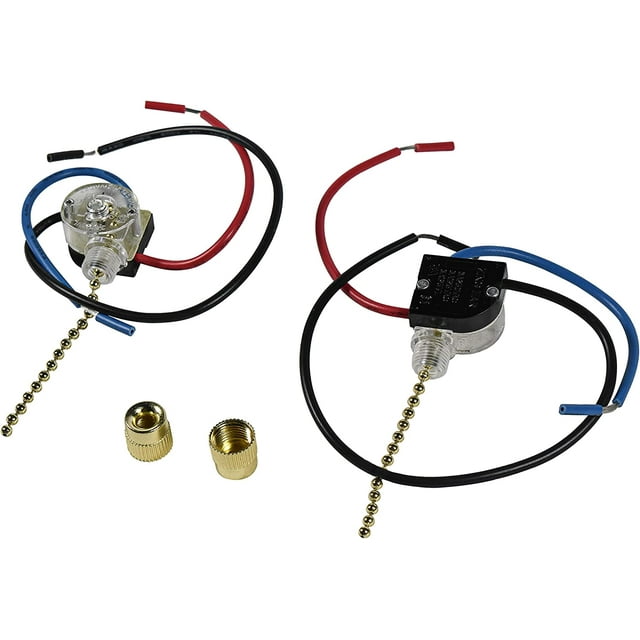 HQRP 2-Pack 3-Way 3-Wire Switch Compatible with Hunter, Casablanca ...