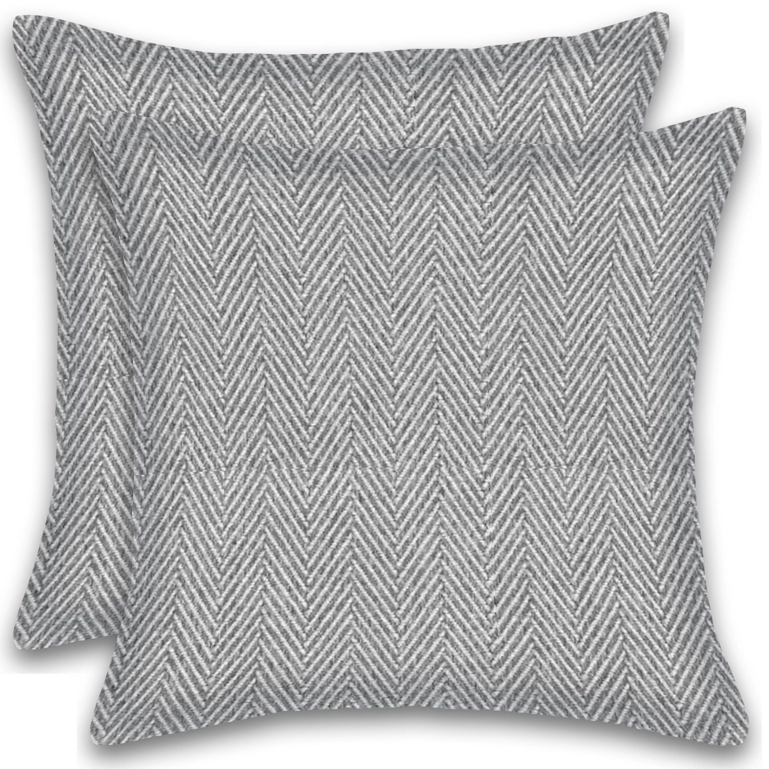 Click here for Fabstyles Herringbone Stripe Cotton Cushions Set O... prices