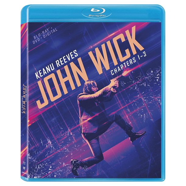 John Wick: Chapters 1-3 (Blu-Ray + DVD + Digital Copy) - Walmart.com