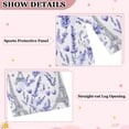 joogoo Eiffel Tower Lavender Pattern Girls Leotards Gymnastics Tumbling ...