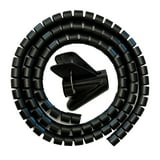 Cable Keeper Cord Organizer, 10-Foot Adjustable Cord Cover, TV ...