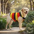 Dog Clothes for Large Dogs, Germany Flag Summer Outdoor Camping Dog T ...