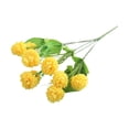 Bouquet 9 Heads Artificial Hydrangea Flower Bunch Wedding Artificial ...
