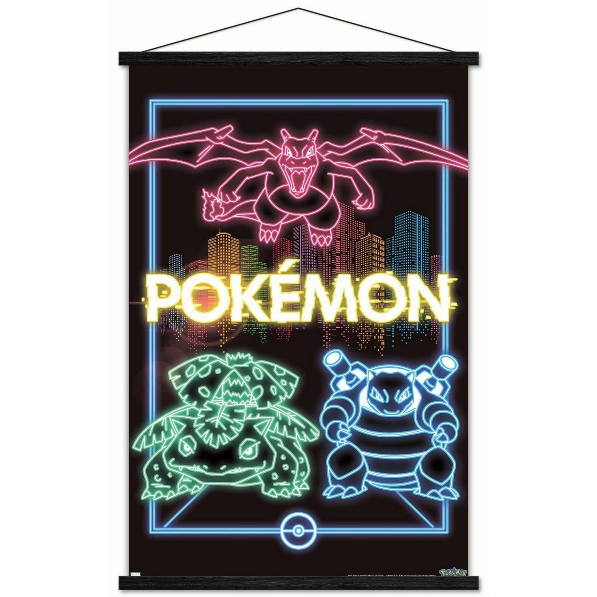 Click here for Trends International Pokémon - Neon Group Wall Pos... prices